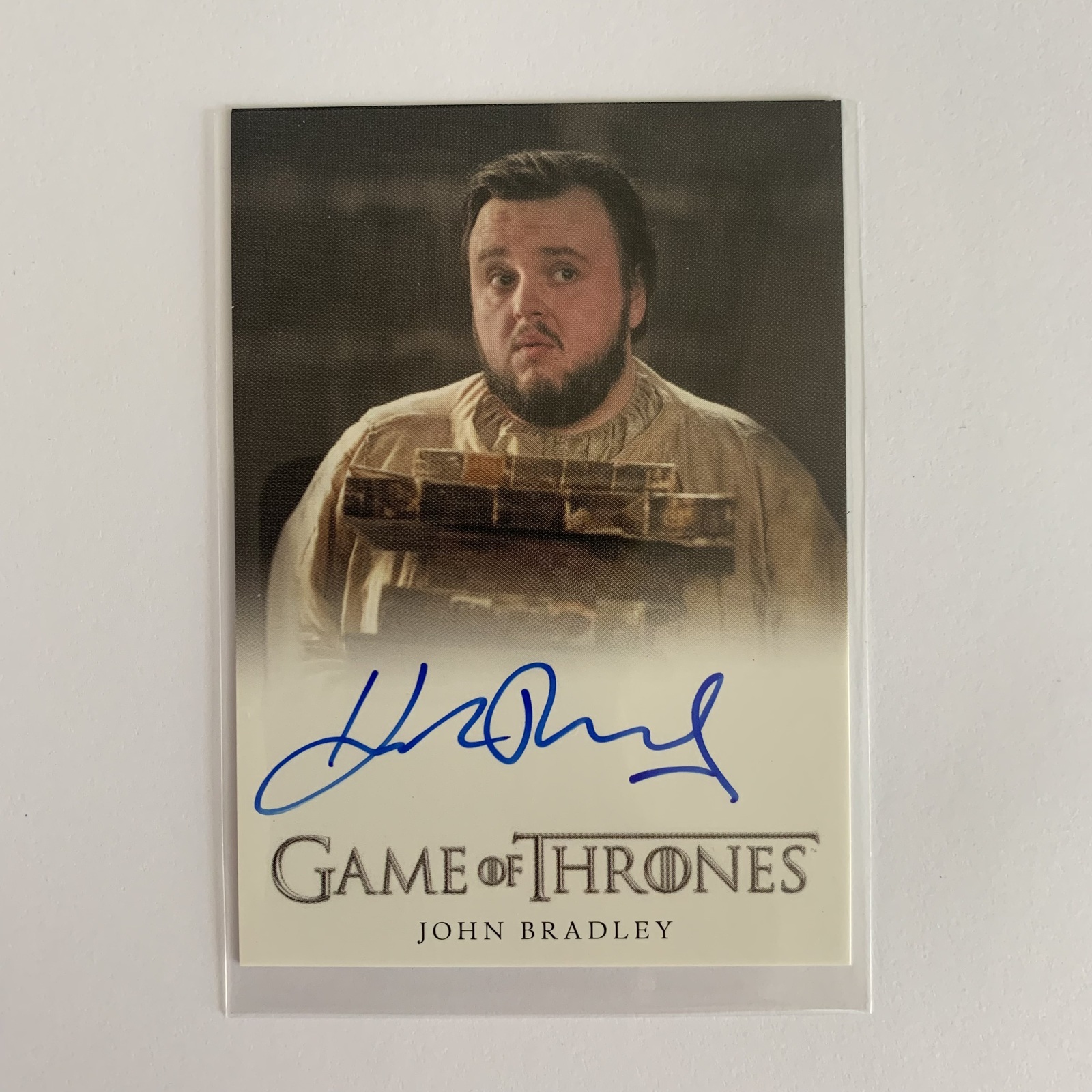 Game of Thrones GoT Iron Anniversary Series 1 John Bradley Auto